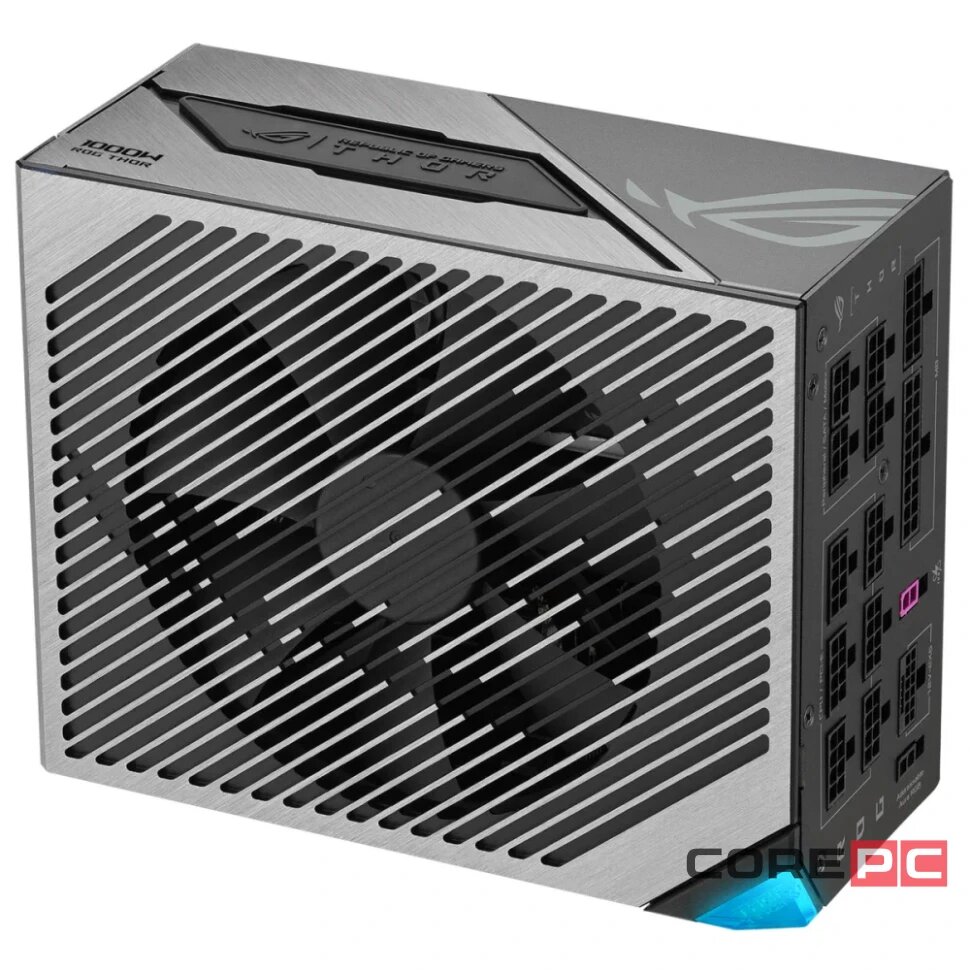 Блок питания ASUS 1000W (ROG-THOR-1000P3-GAMING), ATX, 1000 Вт, черный, 80 PLUS Gold
