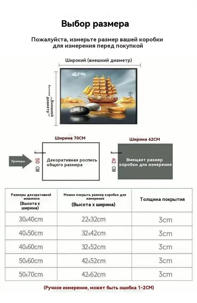 Картина на стену с подсветкой, изображение пера, декоративное панно с золотым контуром — фото 1