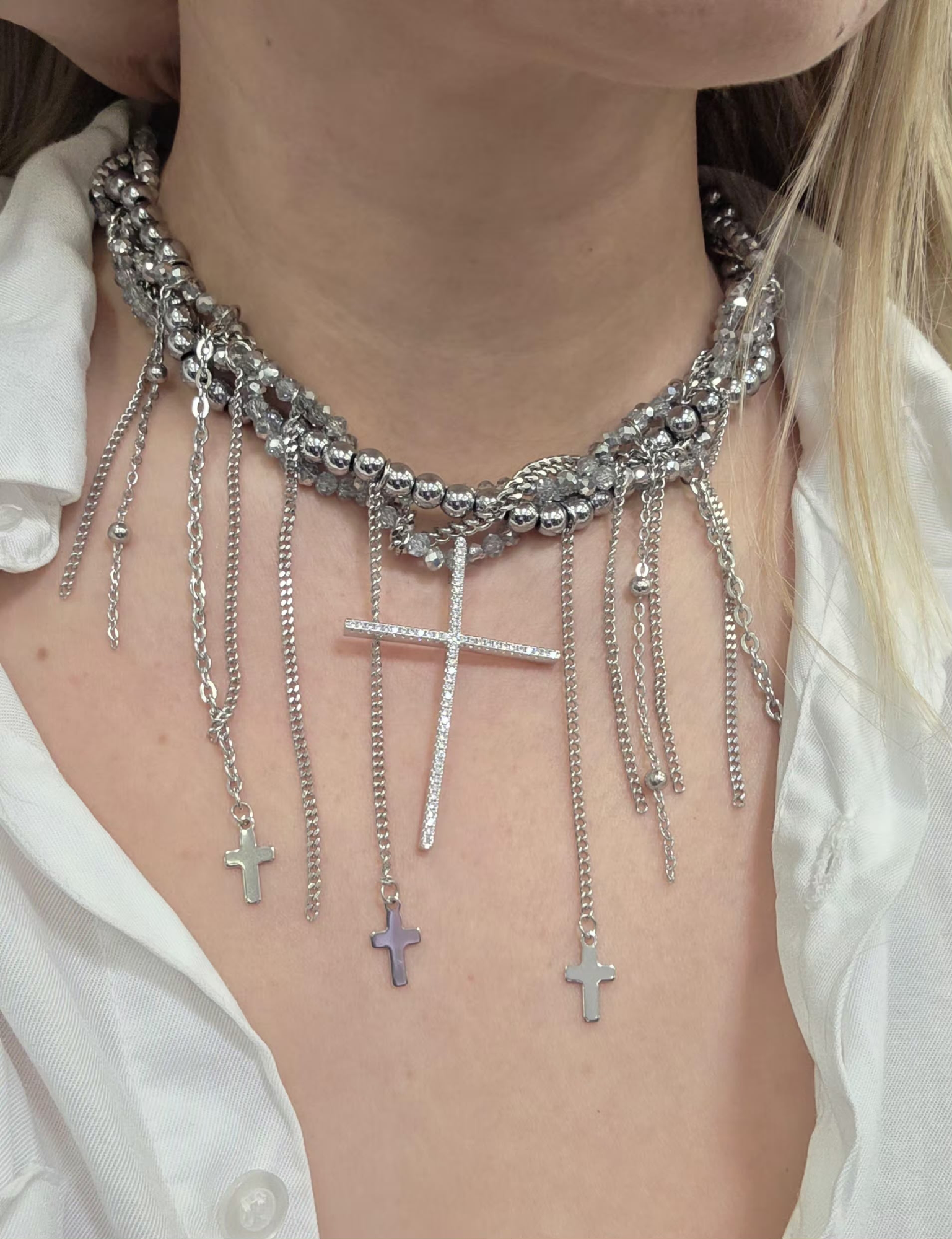 Бусы, кристаллы Swarovski