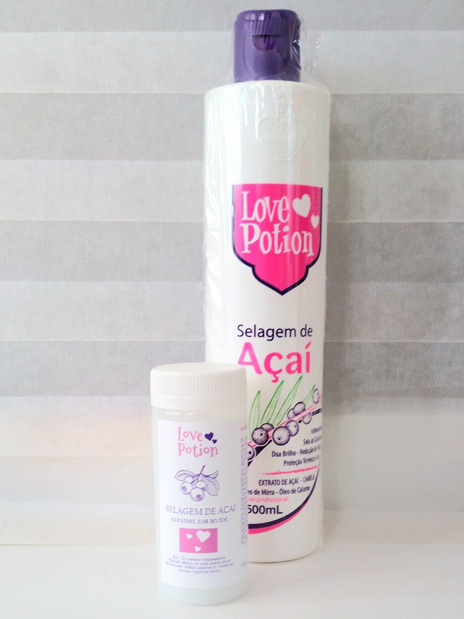 Кератин LOVE POTION Selagem de Acai 100мл