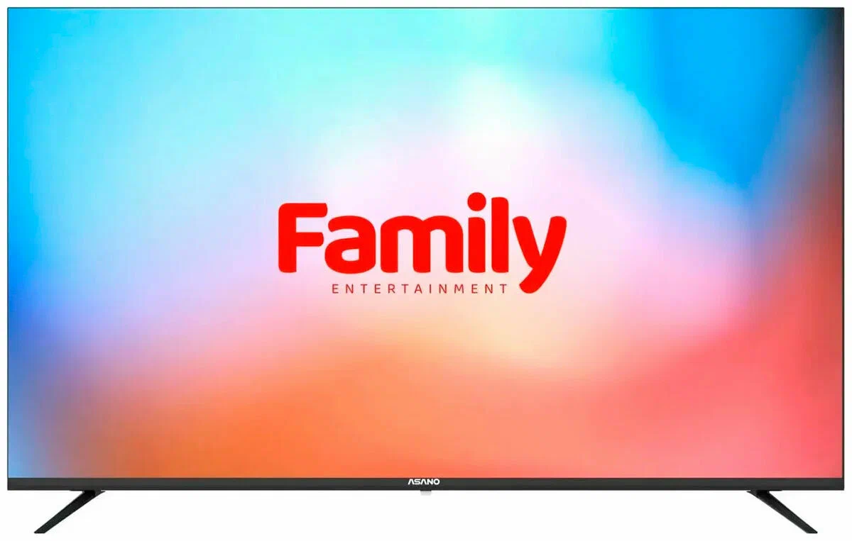 Телевизор LED Asano 50LU6000T, Smart TV, черный