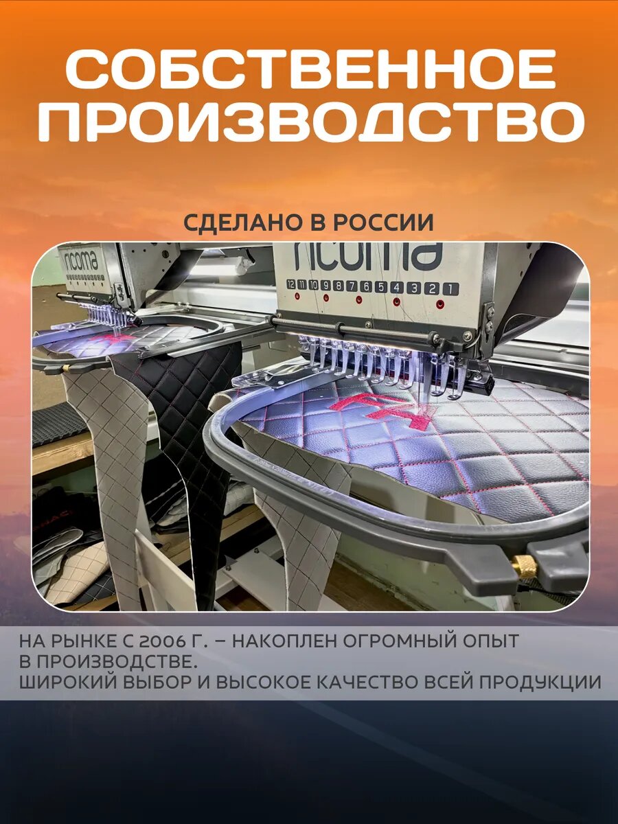 Ламбрекены 220 см для тягача Ford Форд 20т - Черный Син стр