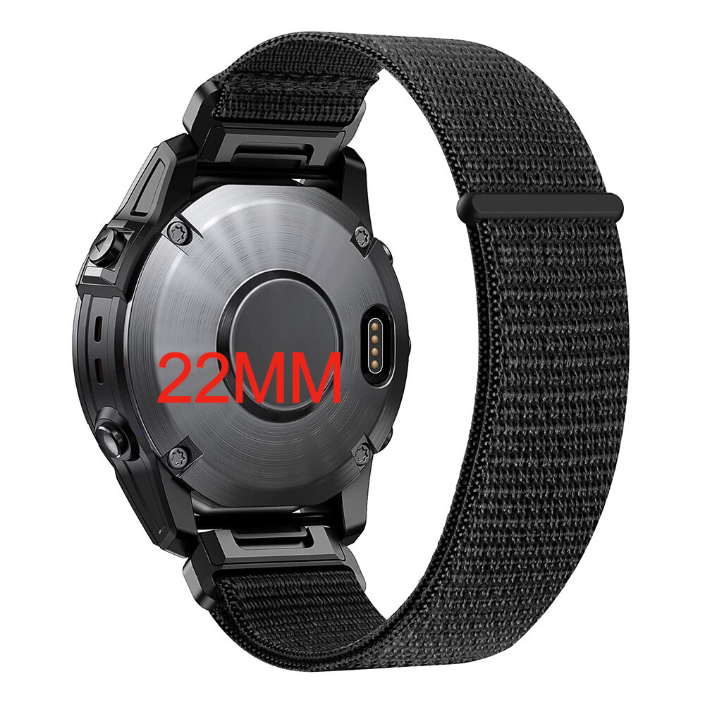 Quick Fit 22 мм Нейлон ремешок для Garmin Fenix 8 E 7 6 Pro 5 Plus 47 мм, браслет для Forerunner 970 965 955 945 935 Epix 2, Instinct 3 45 мм для часов 47 мм 45 мм