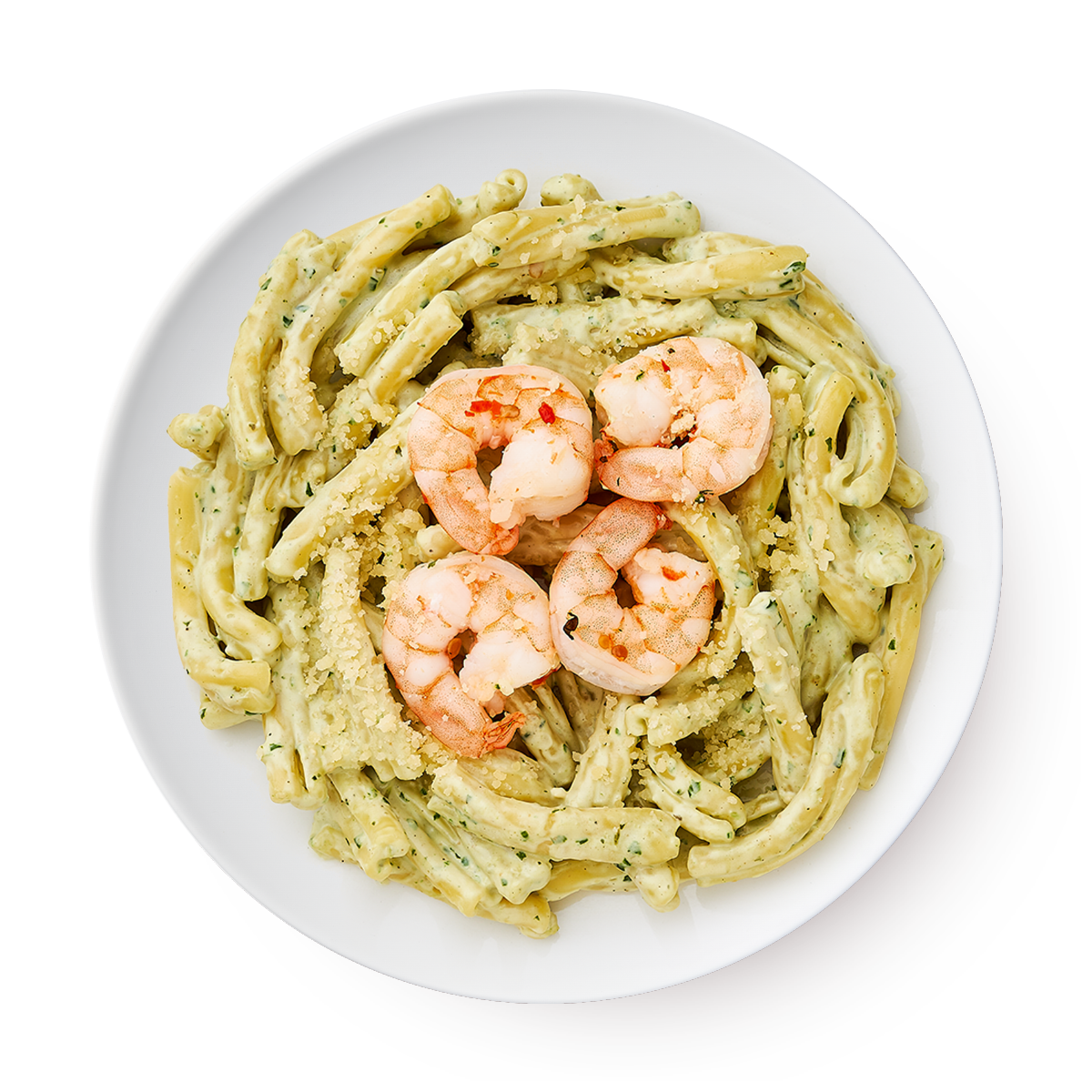 Паста с креветками "Из Лавки", в сливочном соусе, 210 граммов