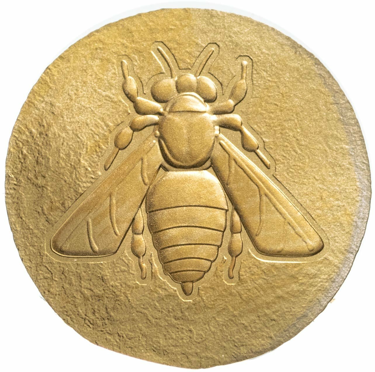 Острова Кука 5 долларов 2023 "Древняя Греция Эфес Пчела" с сертификатом, Золото 999