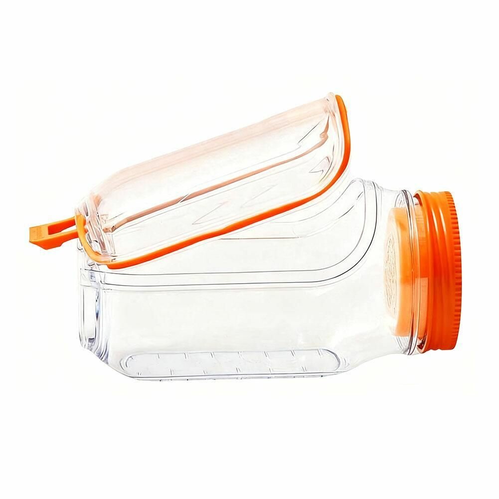 Портативная банка для салата, для обеда. Вертикальная укладка салата слоями.