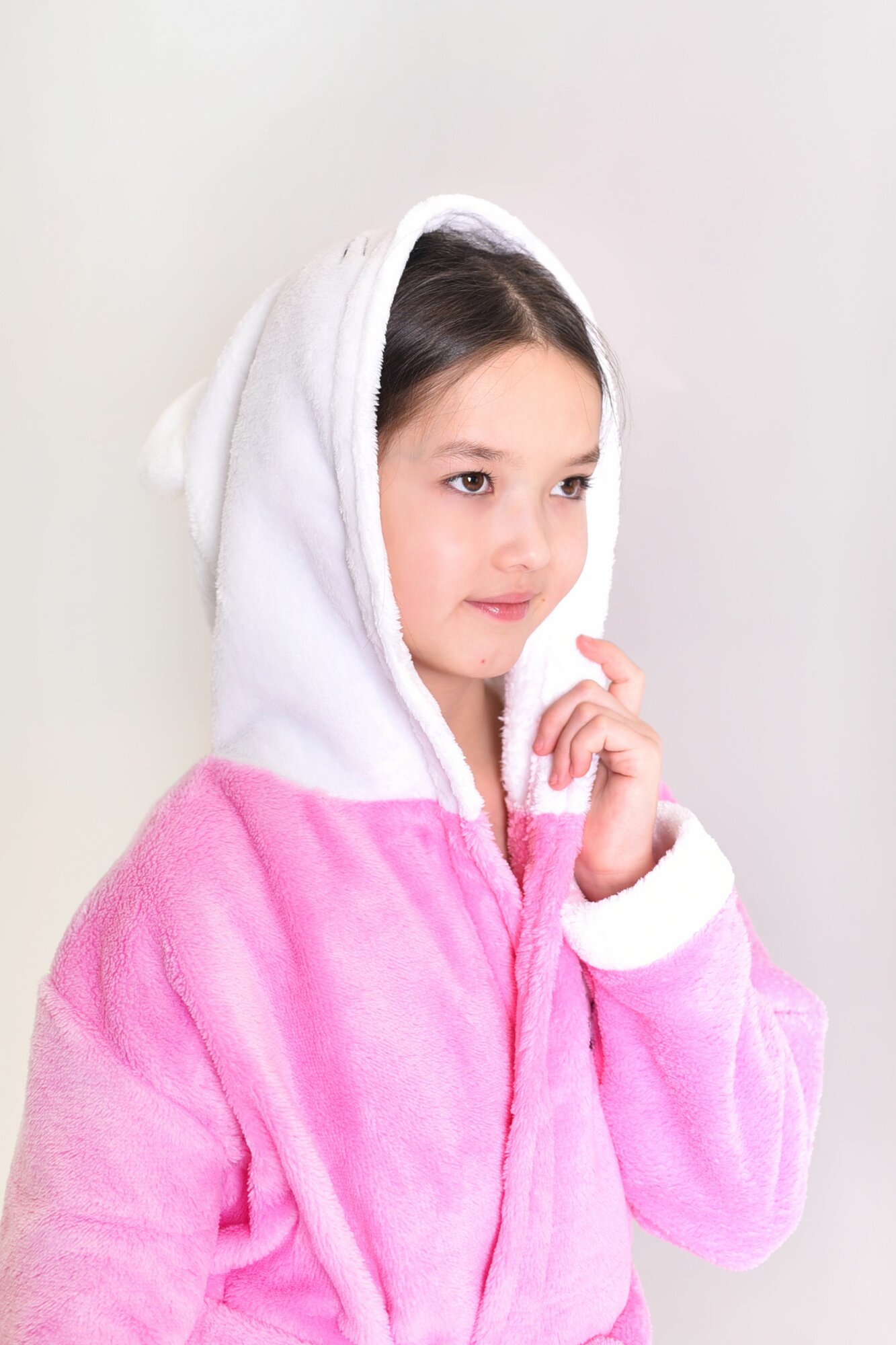 Халат махровый для девочки