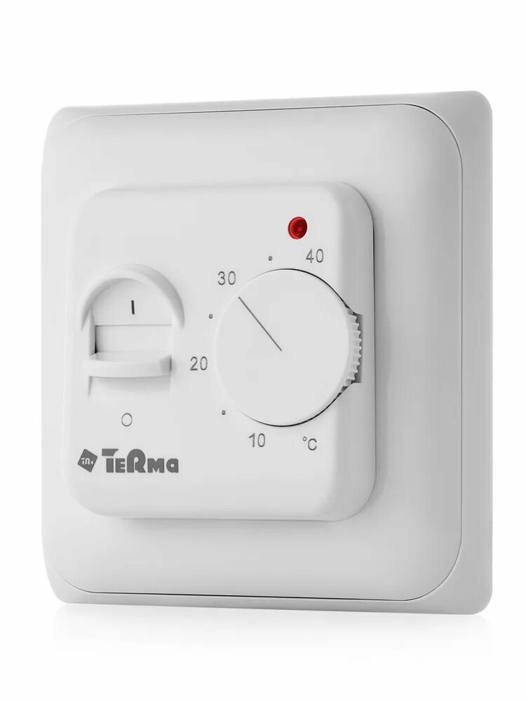 TRm TERMA Терморегулятор/термостат до 650Вт Для газового котла, Для теплого пола, белый