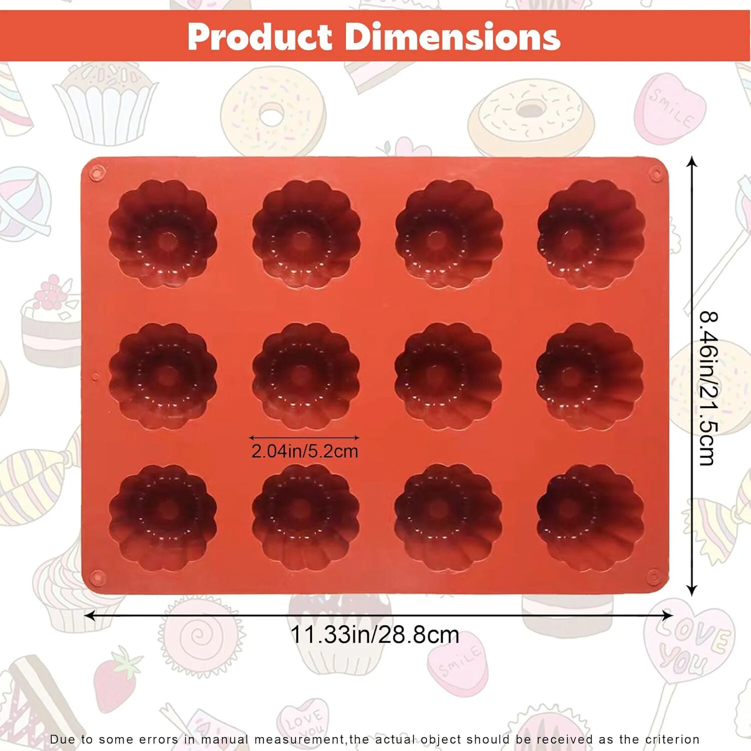 Силиконовая форма в форме канеле, антипригарная форма для канеле, форма для выпечки торта для хлеба, кексов, свечей, мороженого, желе, пудинга, изготовление мыла