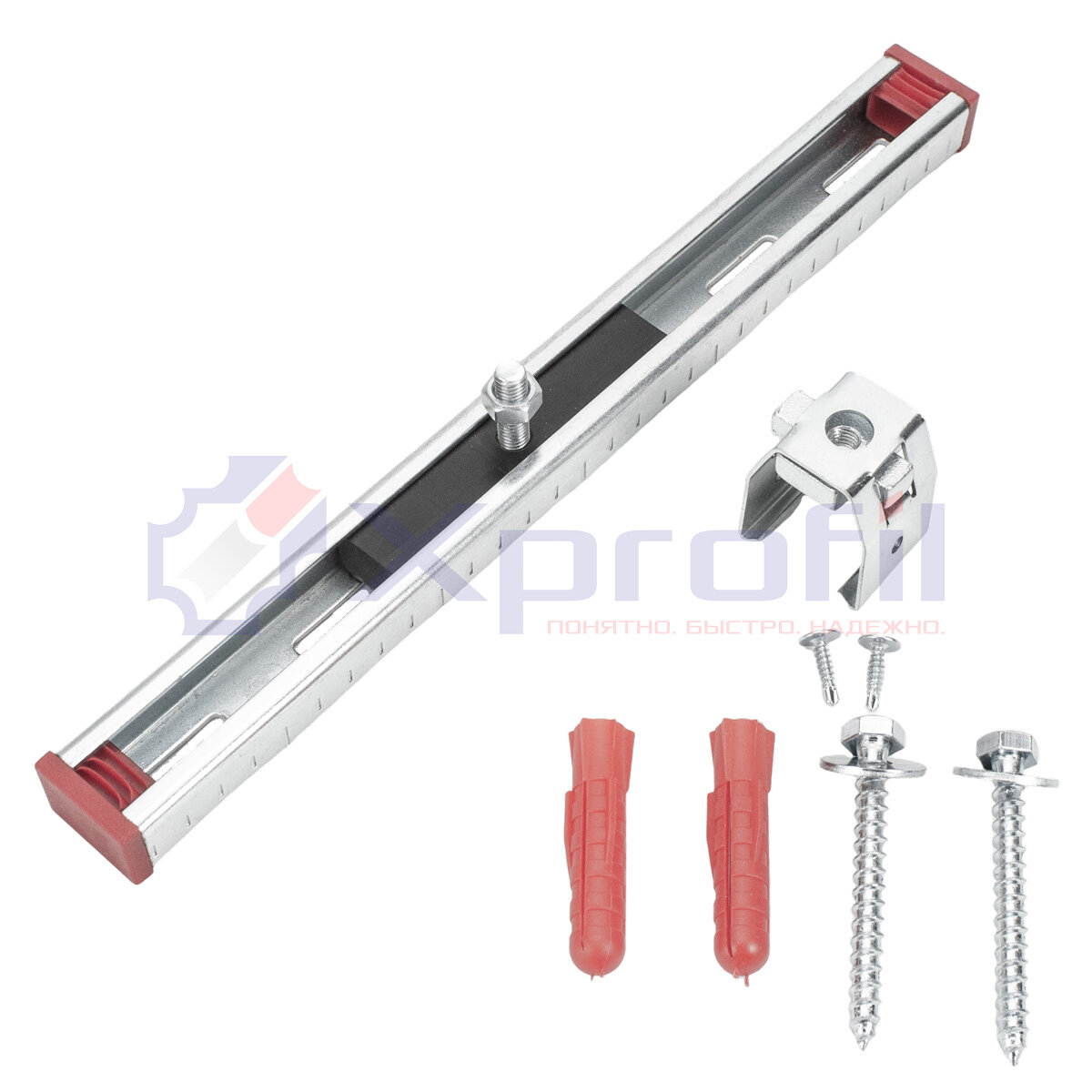 ХОМмет ХМ9030019 Xprofil Скользящая опора 300 мм, с крепежем