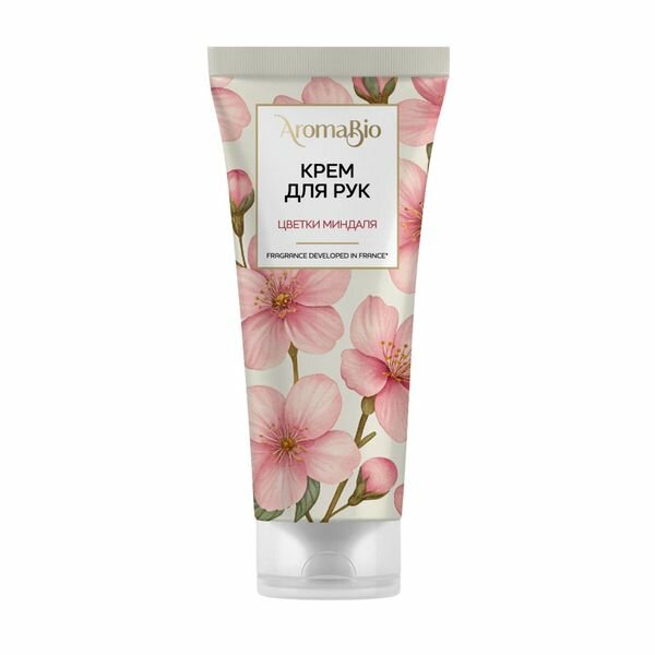 Крем для рук цветки миндаля AromaBio/АромаБио 75мл