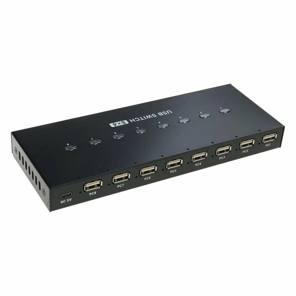 USB KVM-переключатель на 8 ПК