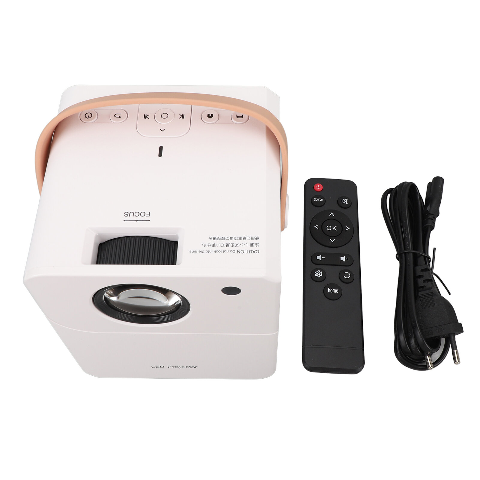 Проектор 4K с WiFi/Bluetooth 2.4G/5G, 180 ANSI, экран до 150 дюймов, для игр и ТВ, вилка EU