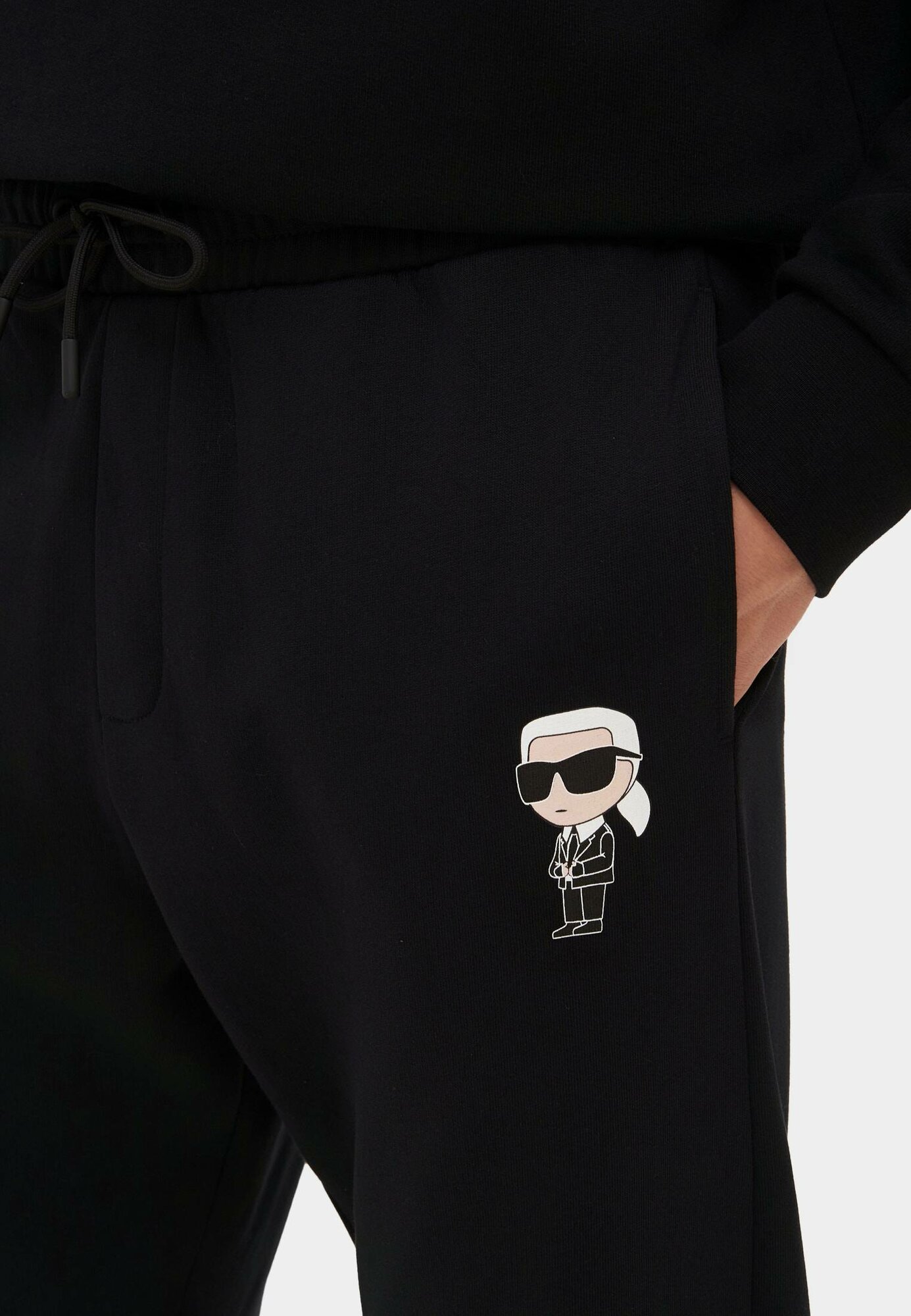 Брюки спортивные Karl Lagerfeld, размер XXL, черный — фото 1
