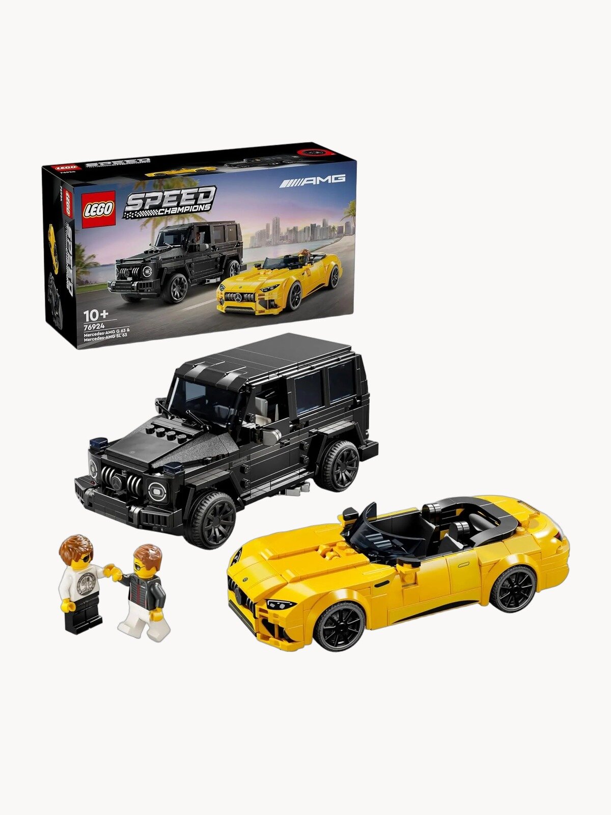 Конструктор LEGO Speed Champions 76924 Автомобили Mercedes-AMG G63 и Mercedes-AMG SL 63, 808 дет.
