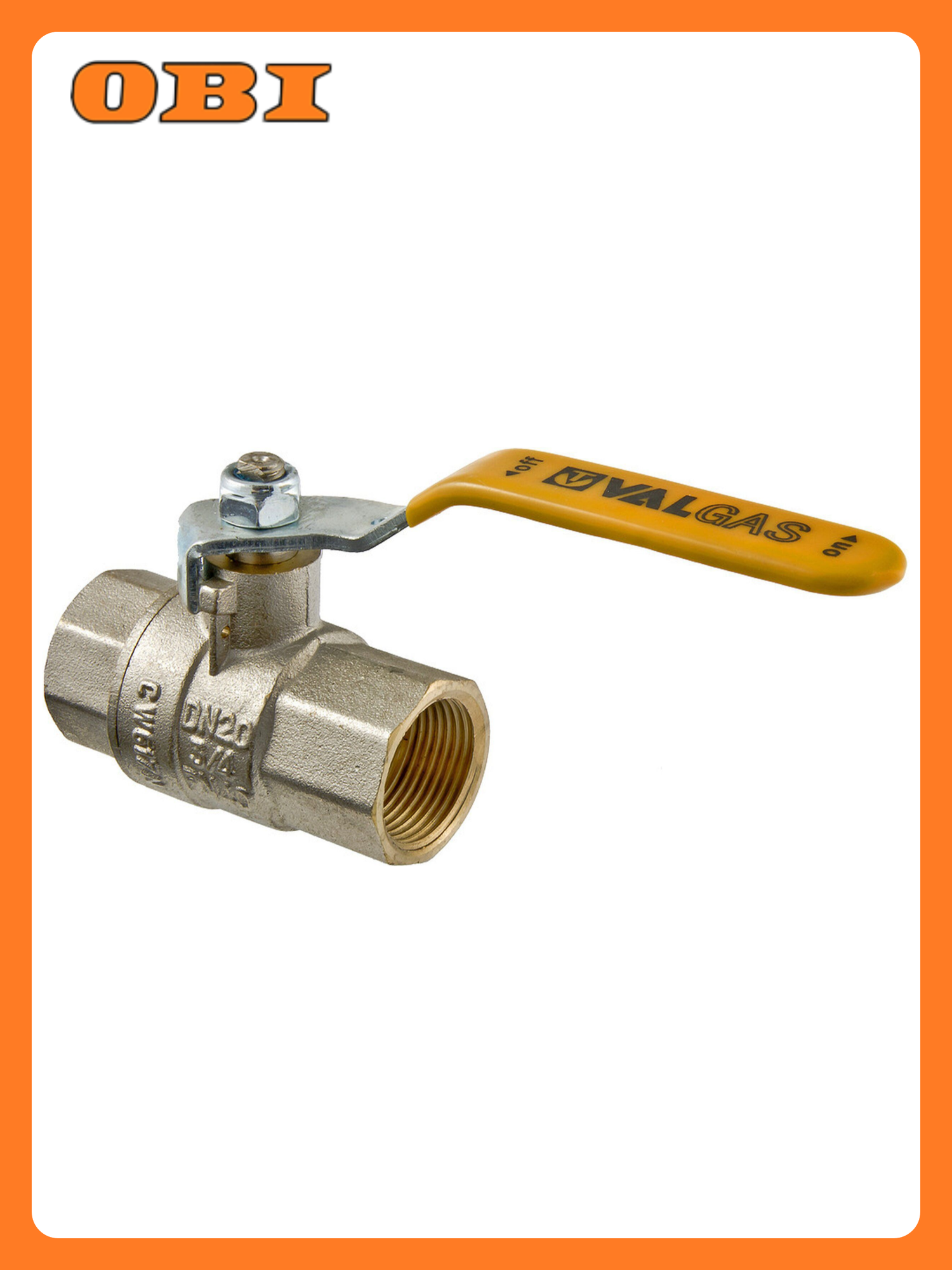 Кран шаровой латунь никелированный VALTEC VALGAS CVT027104 1/2"