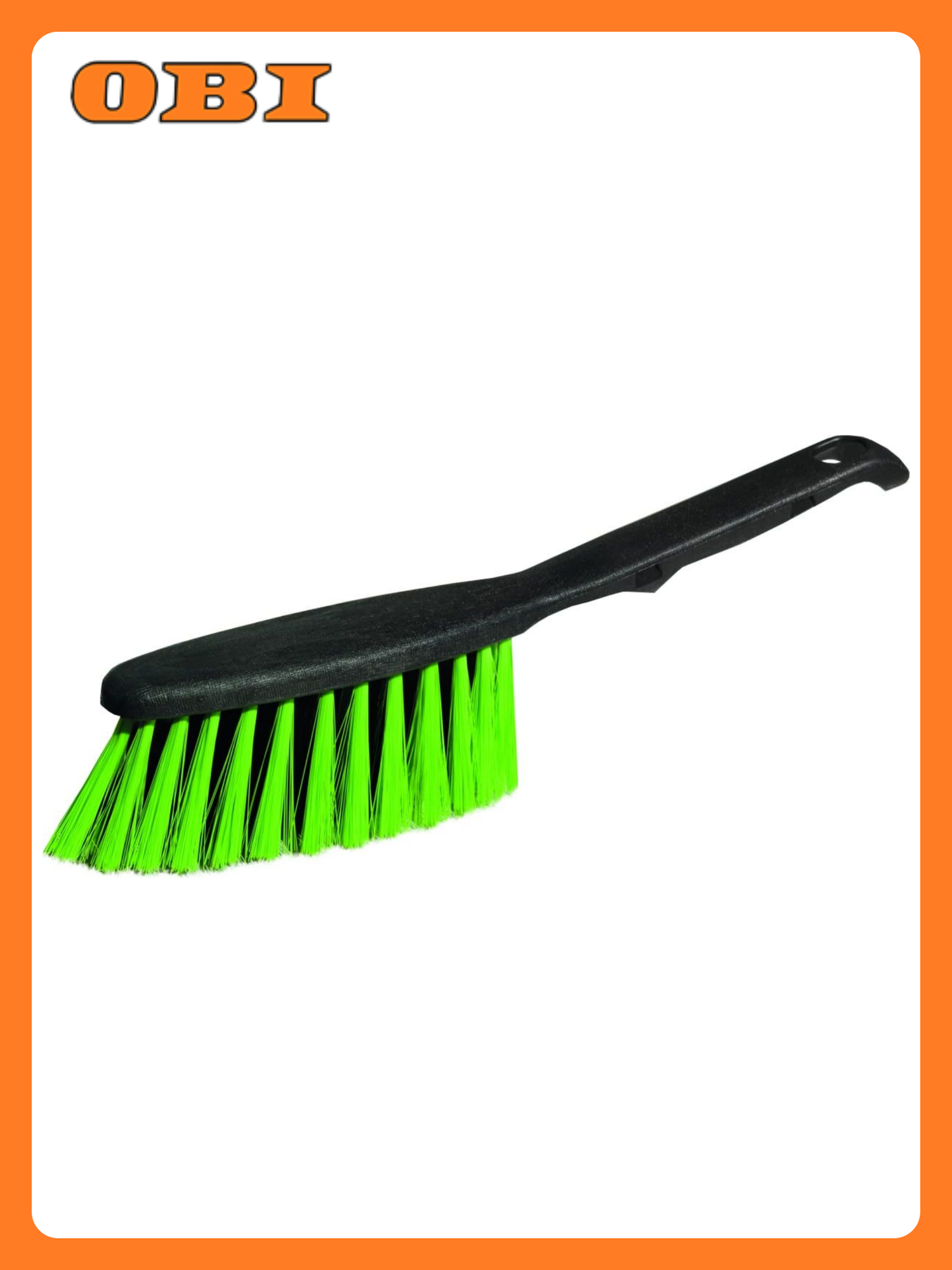 Щетка-сметка AZUR Клип, пластик, отверстие для подвеса, 290х50х60 см