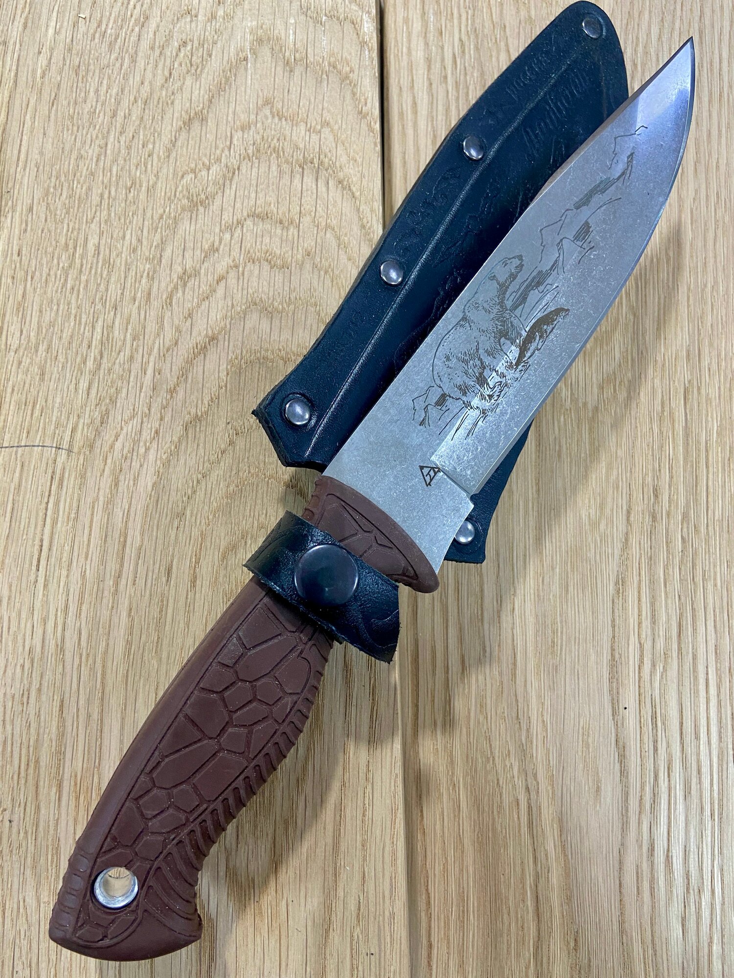 Нож туристический "Медведь", Дагестан