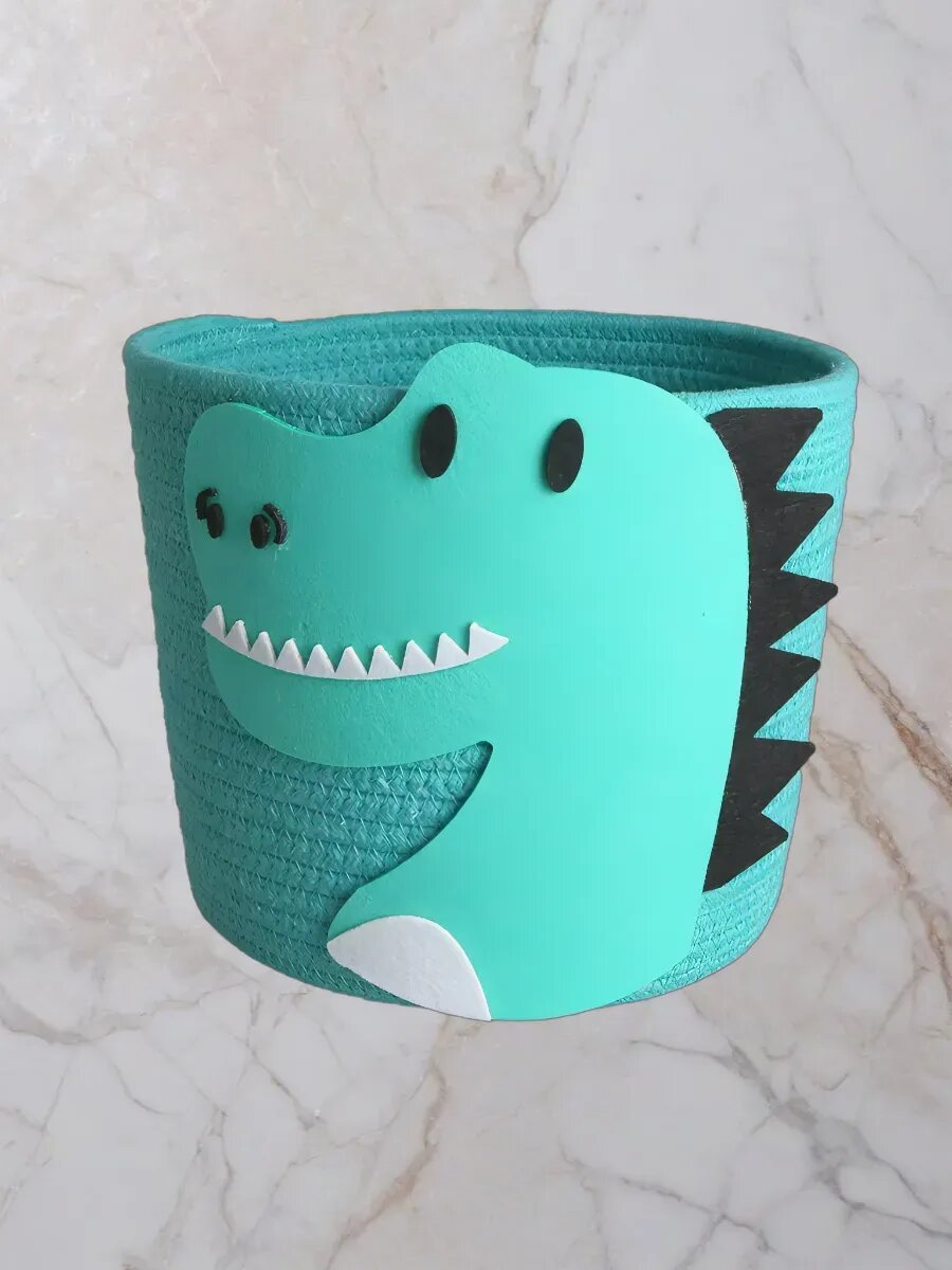 Дракон Корзина для хранения из хлопкового шнура ЭКО