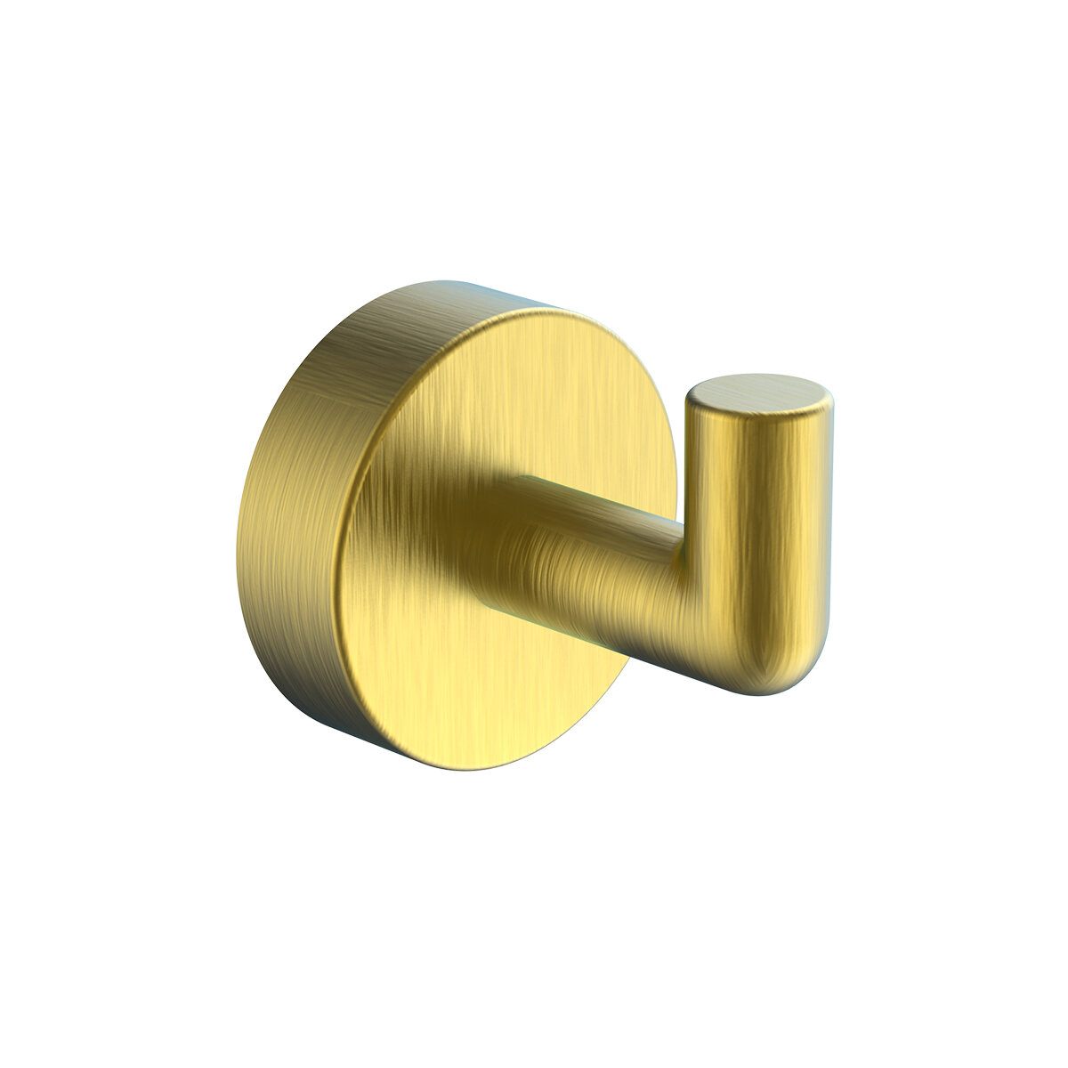 Крючок для полотенец одинарный Raglo R320.05.03 латунь, цвет золотой сатин