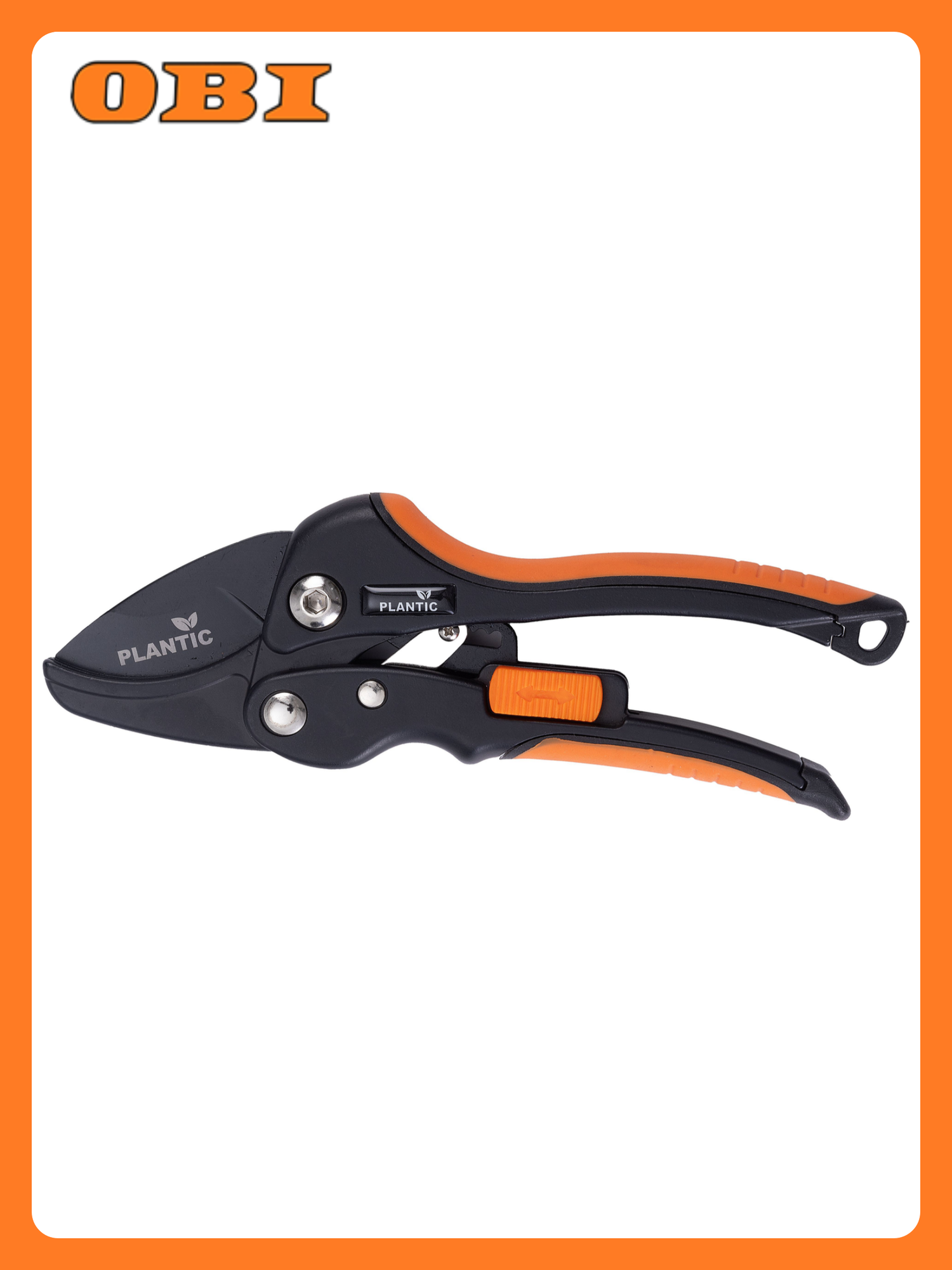 Секатор Plantic PRO82, с храповым механизмом, антифрикционное покрытие, 23мм