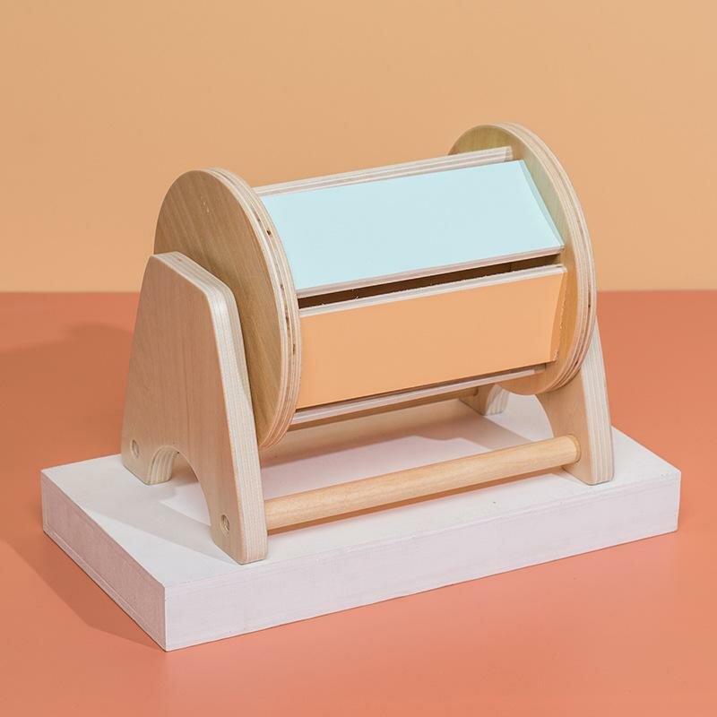 Детская деревянная коробка с круглым шаром Монета коробка для мишени коробка для монет для детей 0-3 лет раннее