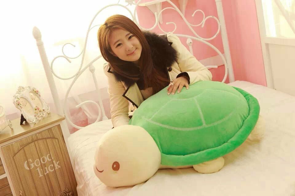 Милая маленькая черепаха плюшевая игрушка многоцелевая черепаха Подушка-подушка Автомобильная Подушка для домашнего