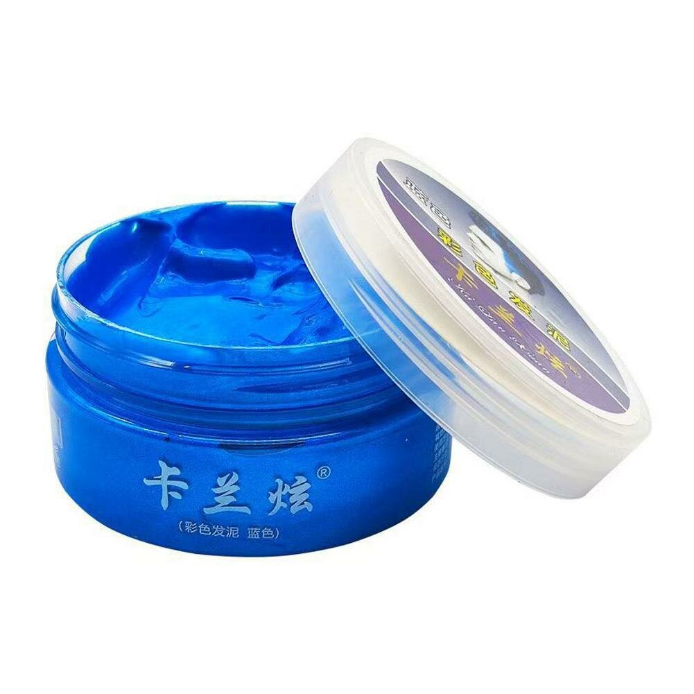 Одноразовая цветная паста для окрашивания волос