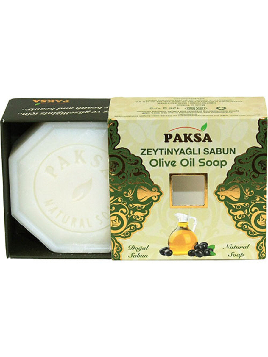 Мыло PAKSA, "Оливковое масло", турецкое, для ежедневного использования, универсальное