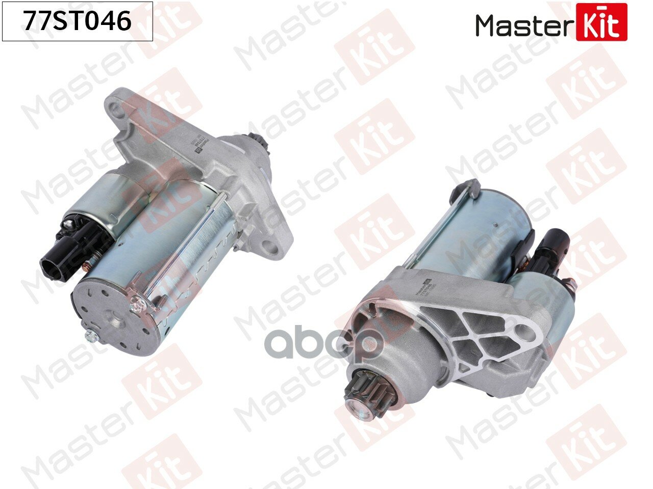 Стартер AUDI/VW 1.2-1.6 03-10 (1.1kw) MasterKit арт. 77ST046