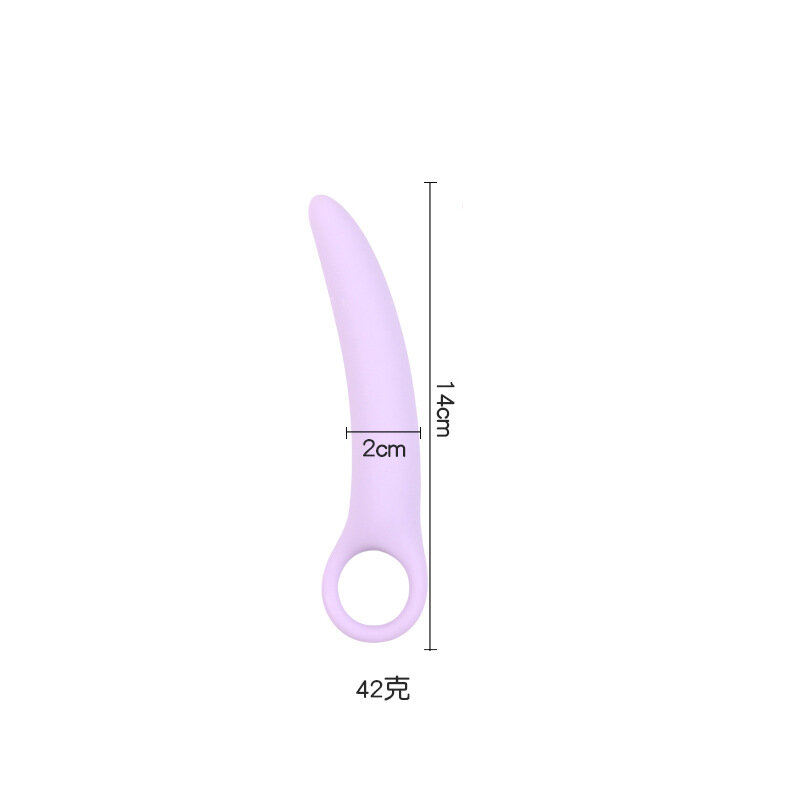 Анальная пробка в форме полумесяца, палочка для женской мастурбации, SM-тренировка, игрушка для анального развития,