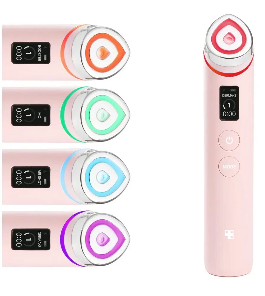 Микротоковый аппарат для лица 4-в-1 Medicube AGE-R Booster Pro Pink