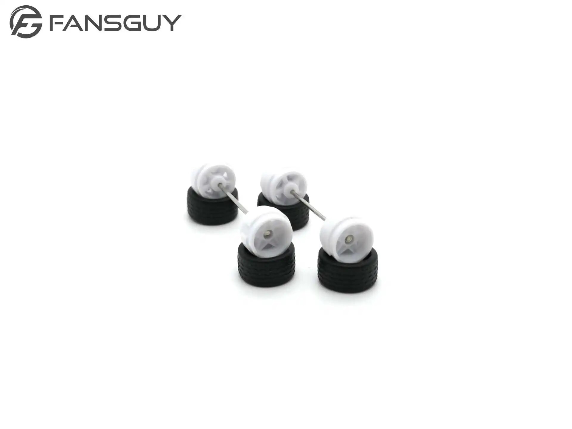 FANSGUY колеса для моделей автомобилей 1/64 SSC-C White 1