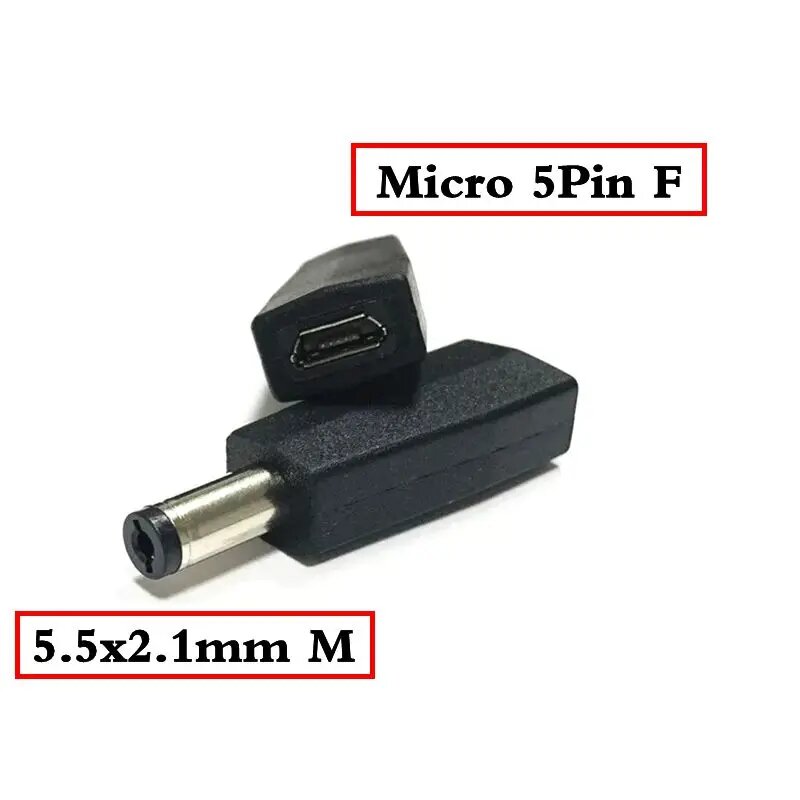 Адаптер 5.5x2.1 мм на Micro 5Pin