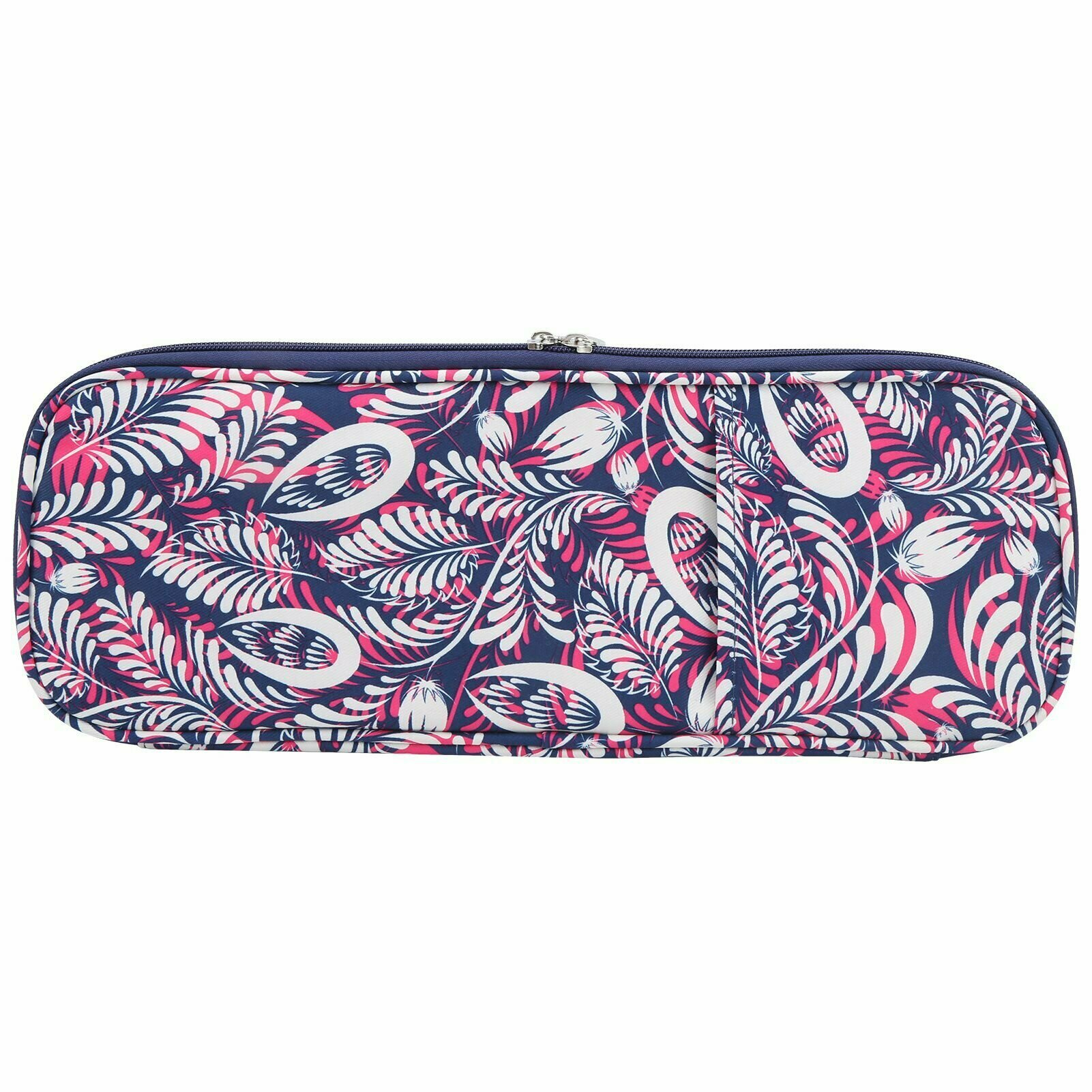 Фиолетовая сумка для вязания крючком из ткани Оксфорд, ящик для хранения длинных игл, держатель для швейных принадлежностей, ящик для хранения игл