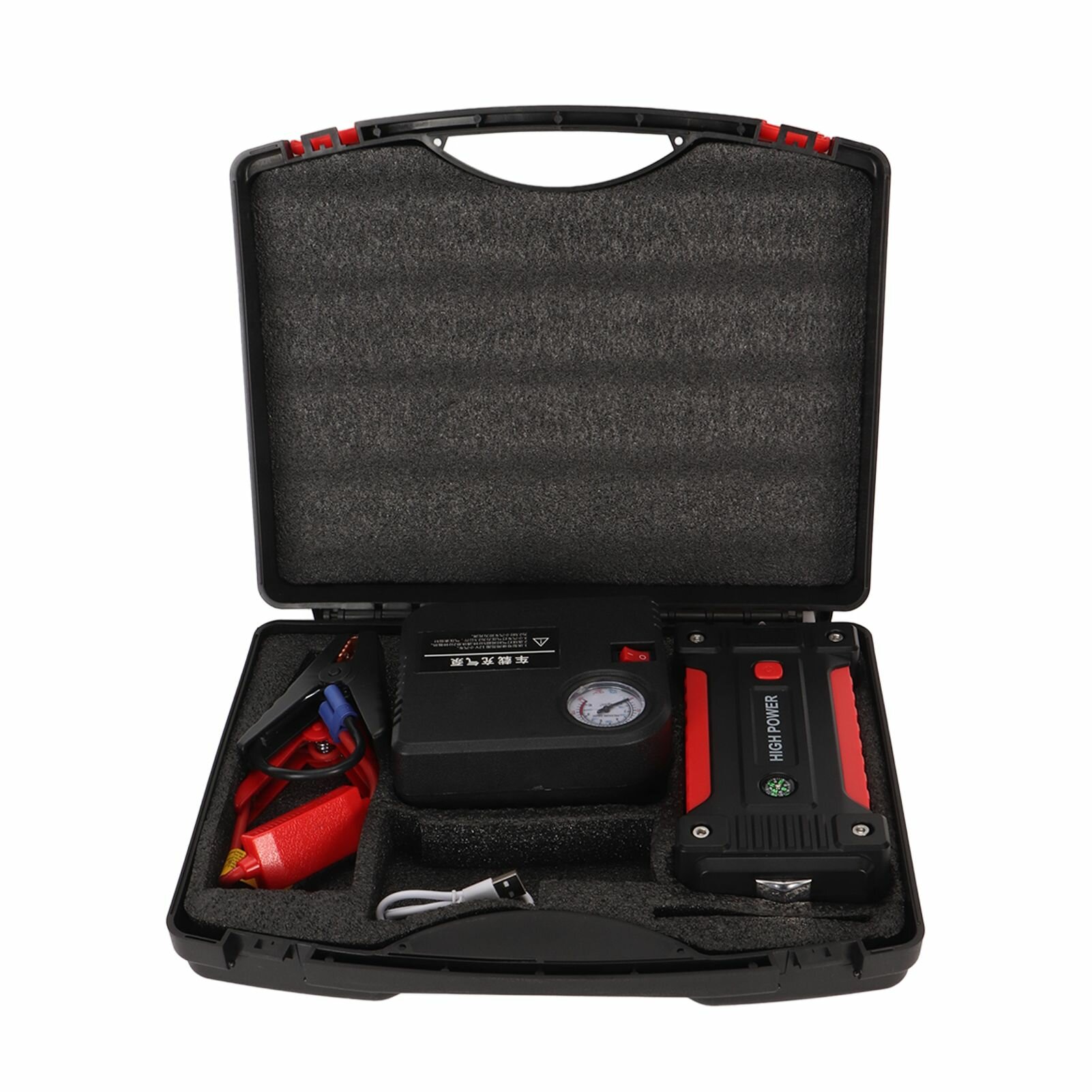 Автостартер 1600А, 12000mAh, LED