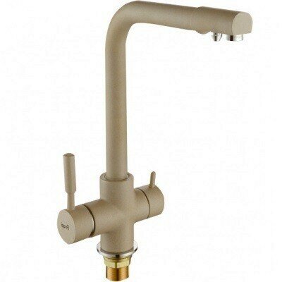 Смеситель для кухни F4352-20 Frap песочный, латунный корпус
