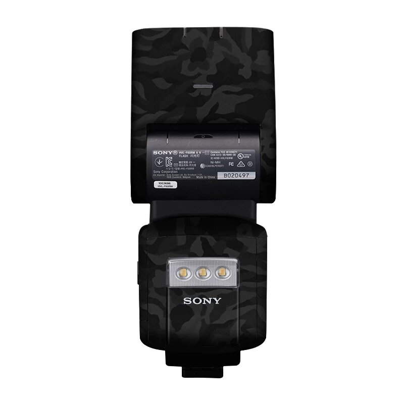 Светодиодная вспышка Sony HVL-F60RM с черным камуфляжным покрытием в виде теней