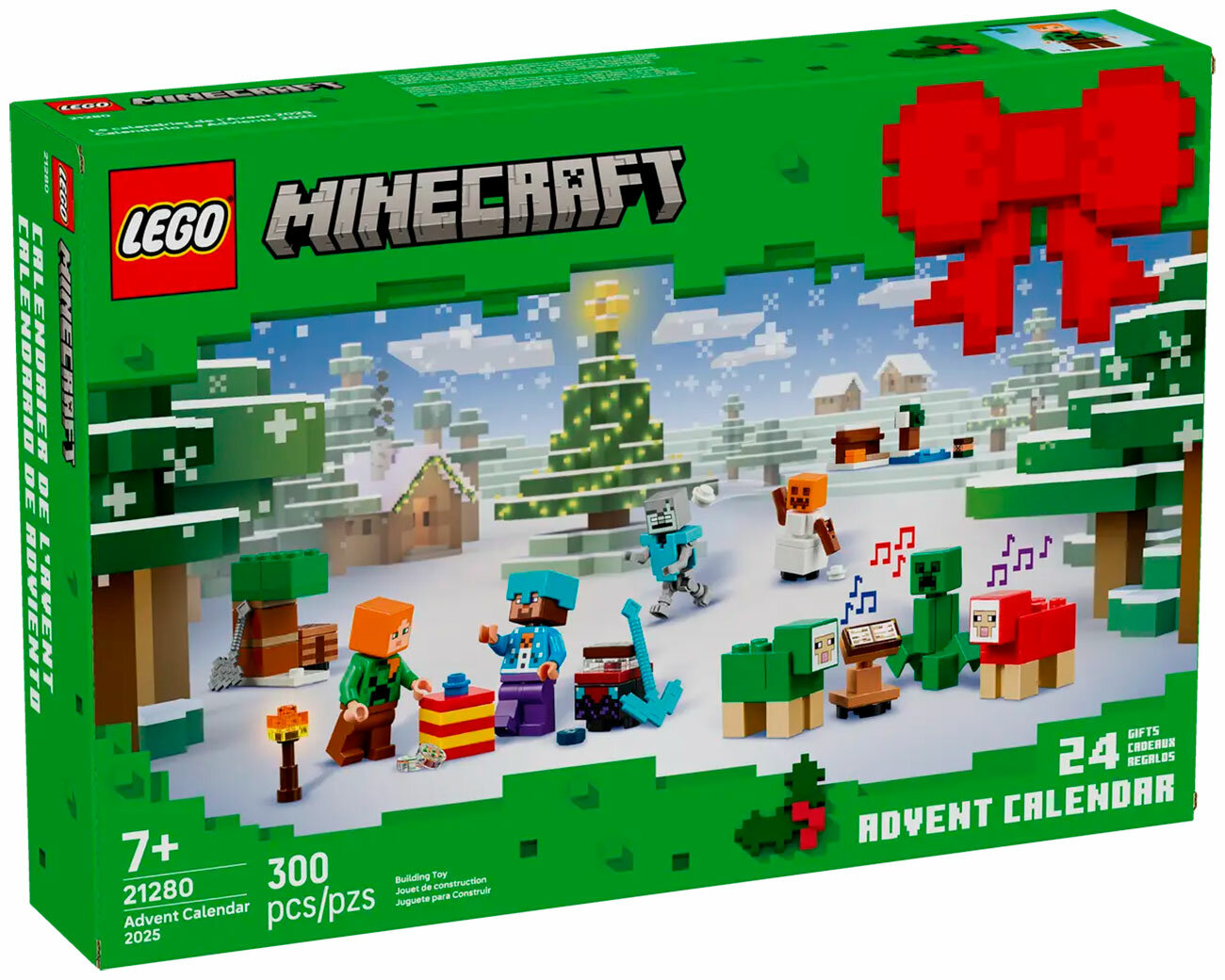 Конструктор Lego Minecraft Адвент-календарь (21280)