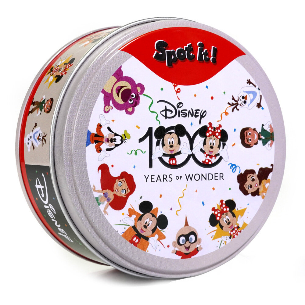 Карточная игра на английском языке Spot It Game, Dobble, — это семейная карточная игра для поиска отличий.