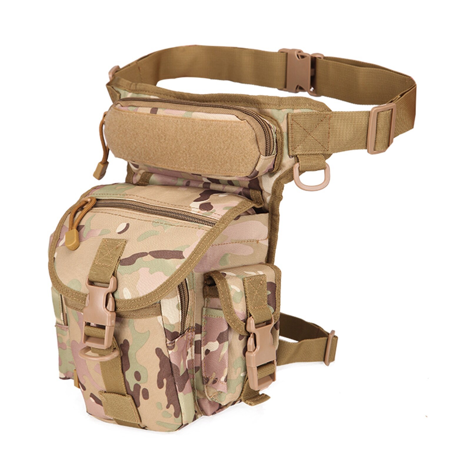 Водонепроницаемая поясная сумка на бедро для путешествий, походов, велопрогулок и кемпинга.