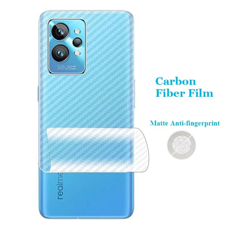Для Realme GT7 GT8 GT 7T 6T 5 3 2 240 Вт GT5 GT6 Pro Racing 3D Углеродное волокно GT 6T, 10 Pieces