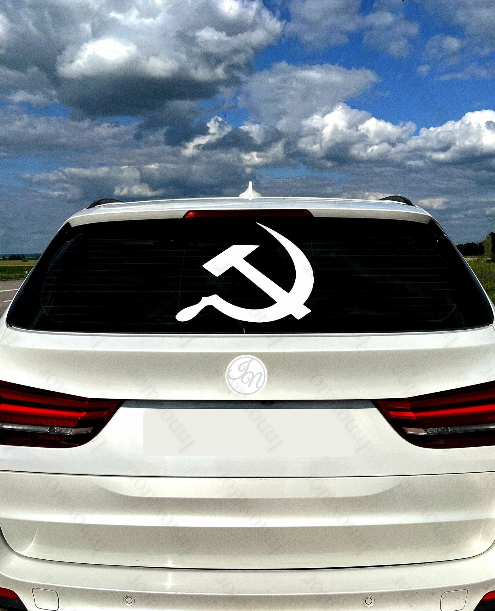 СССР Наклейка на автомобиль виниловая