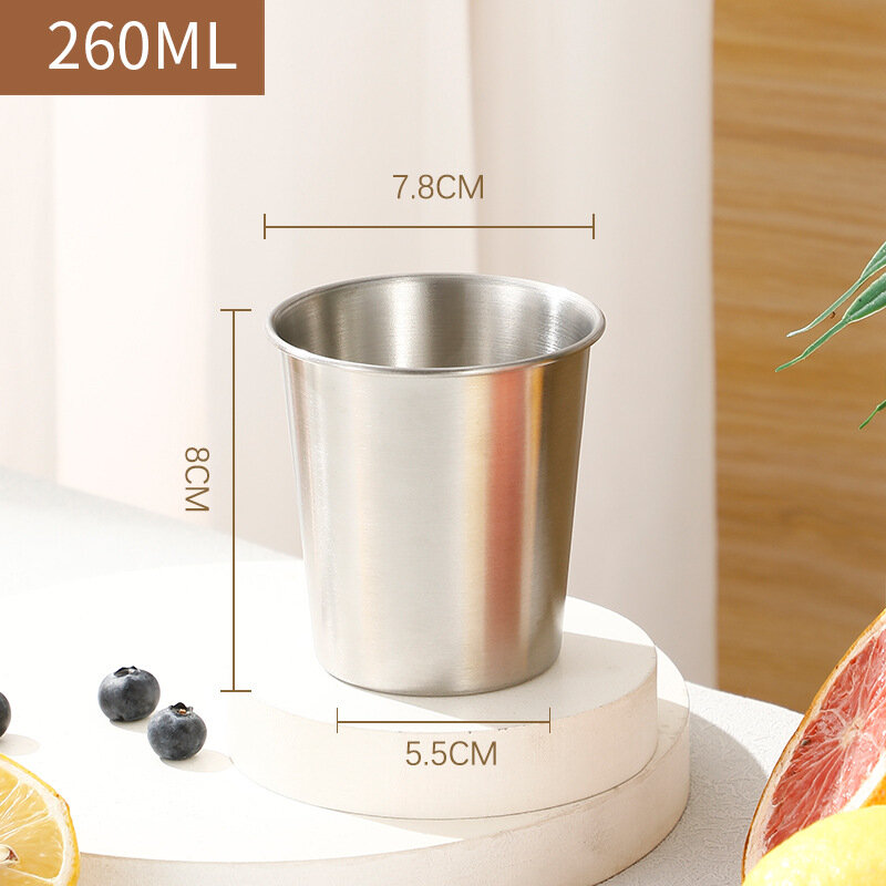 304 чашка для керлинга из нержавеющей стали Портативный Кемпинг пивная чашка устойчивая к падению портативная чашка для