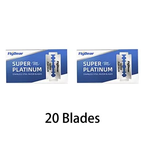 Лезвия для бритвы FigDea Super Platinum, 20 шт