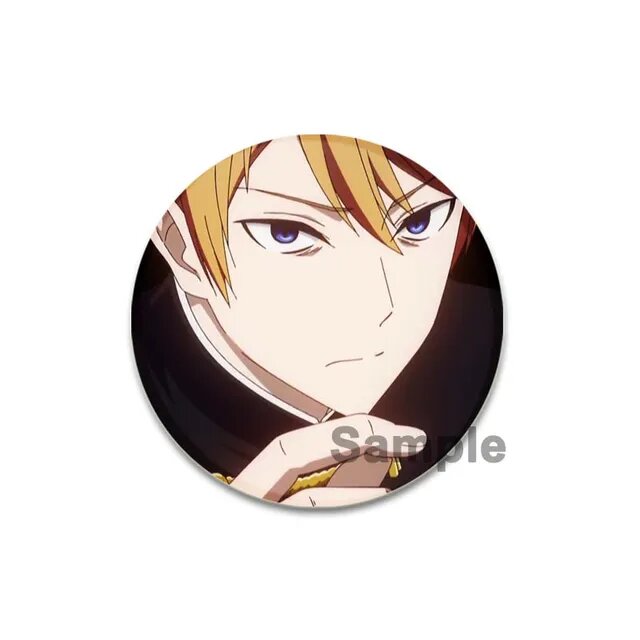 58/44/32 мм аниме Kaguya-sama Wa Kokurasetai ультра романтическая брошь на булавке DIY рюкзак украшение для одежды ювелирные аксессуары подарок