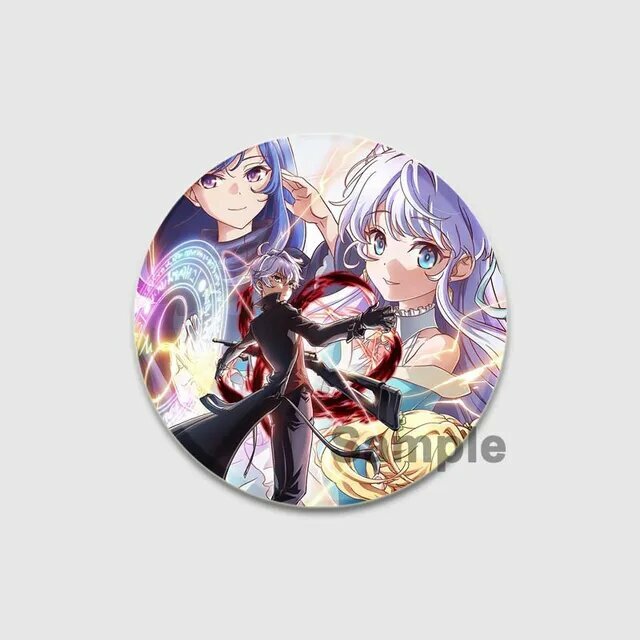 Аниме The World's Best Assassin, броши ручной работы для одежды, украшение для рюкзака, значок с героями мультфильмов, ювелирные аксессуары, подарки