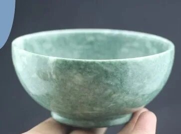 Натуральный горный нефрит Люшань, миска и палочки для еды chopsticks