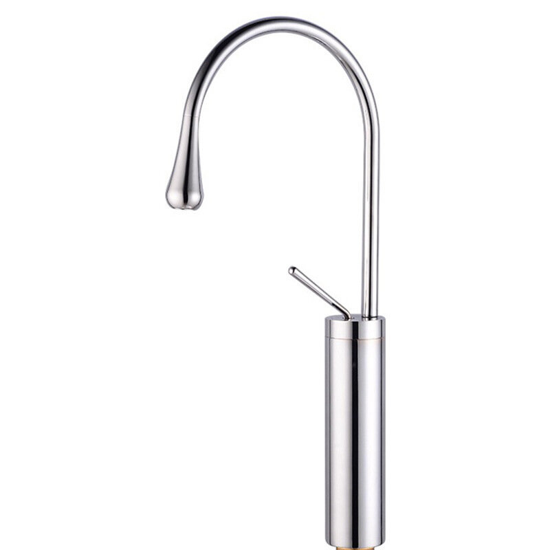 Современный эстетичный смеситель для раковины в скандинавском стиле, горячая и холодная вода, высококачественный вращающийся смеситель для ванной с гибким изливом