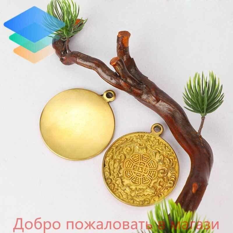 Шаманское зеркало толи изогнутой формы, оберег, Подвеска на шею, защита от негатива , Диаметр 4,3 см